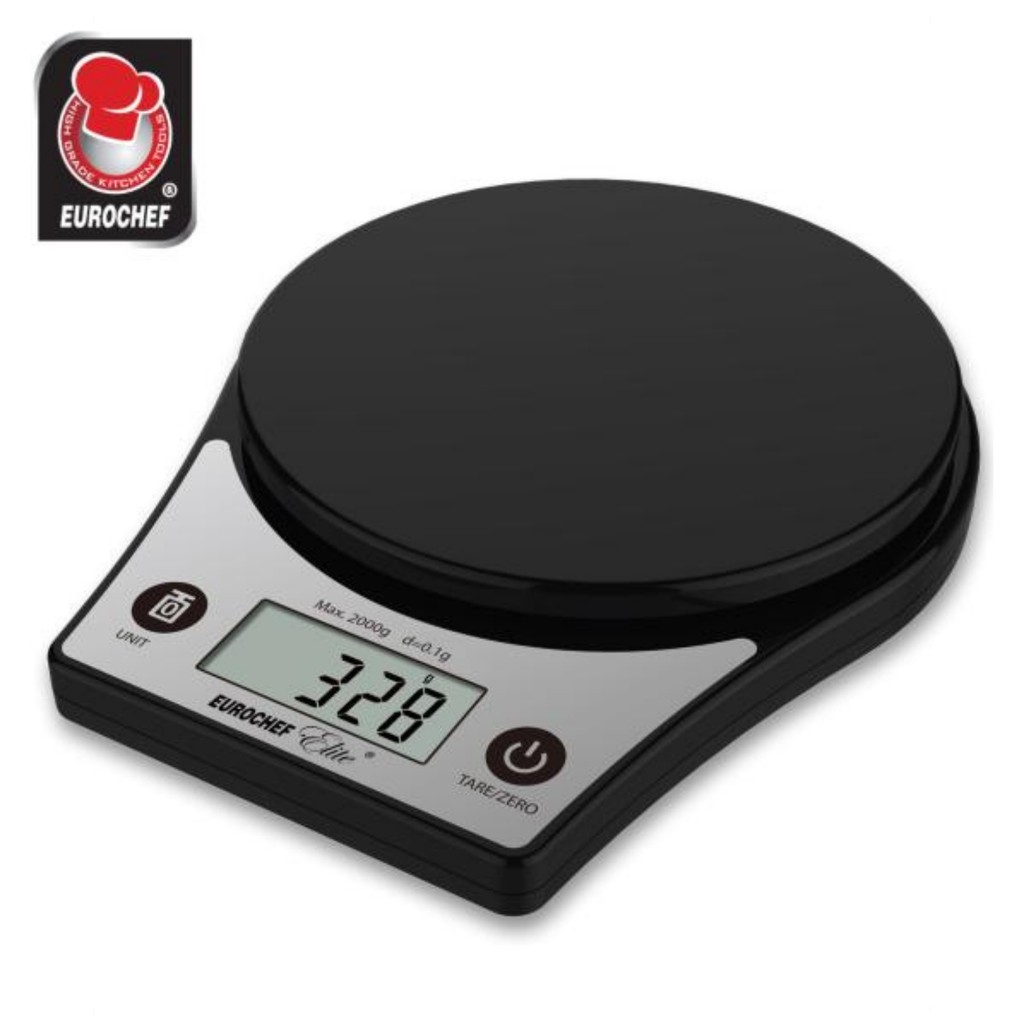 Eurochef 2kg Digital Kitchen Scale: Automatic Weighing Electronic Multi ...