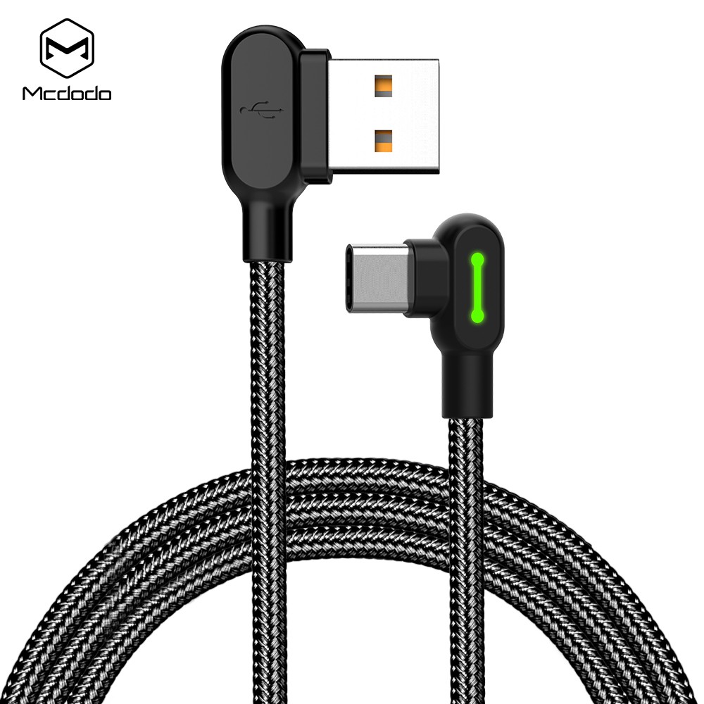 Original Mcdodo Charging Cable 1 Play 90 Degrees (Bottom Model) For ...