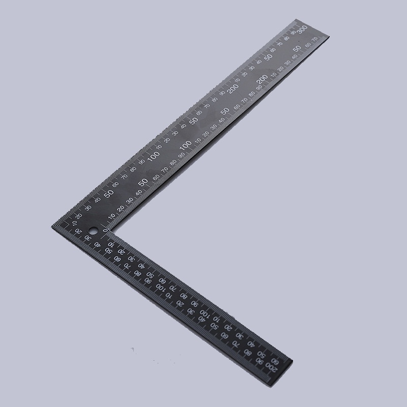 Black Iron Angle Square Steel Black Iron Angle Square Office Supplies Measurement Drawing ...