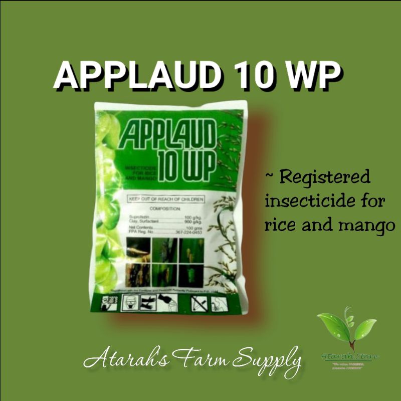 COD! APPLAUD 10 WP Insecticide (100gms) | Shopee Philippines
