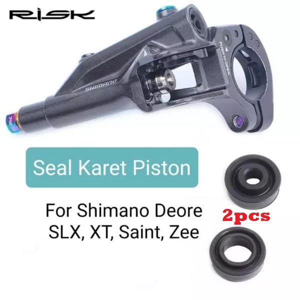 Rubber Seal Piston Risk Rubber Brake Lever sil hydraulic Set Shimano ...