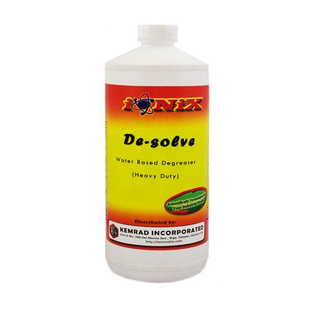 DE-SOLVE Heavy Duty Water Based Degreaser Liter | Shopee Philippines