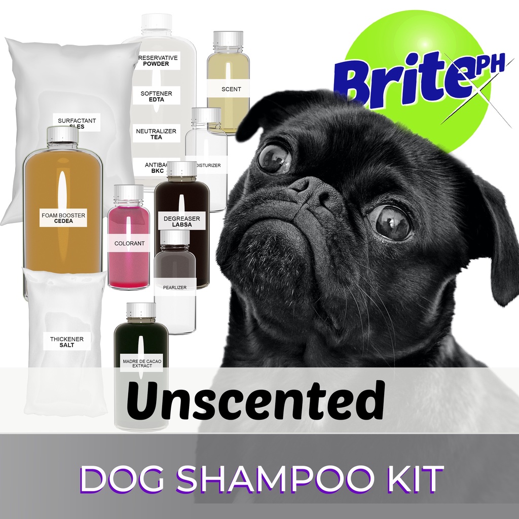 BritePH DIY Dog Shampoo Kit (17 liters yield) | Shopee Philippines