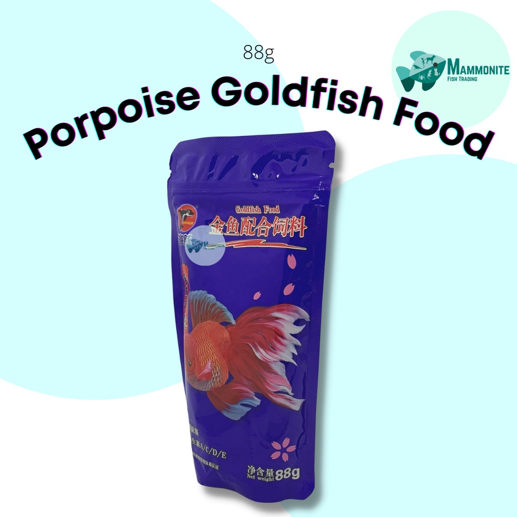 Porpoise Goldfish Food Pellets Slow Sinking Improves Digestive Function ...