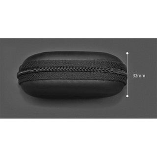 KZ Oval Classic Zipper Portable Storage Box for Earphones Earbuds Case ...