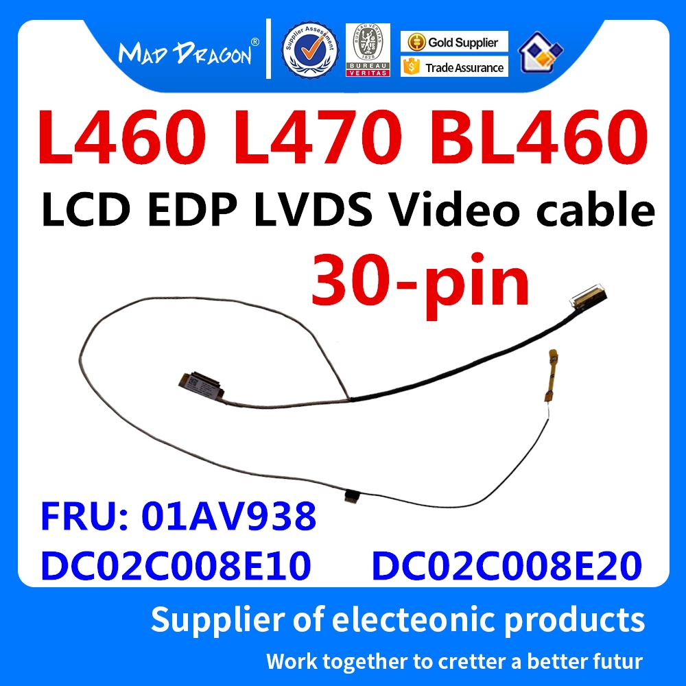 New laptop LCD LVDS Video cable LCD EDP Cable for Lenovo Thinkpad L460 ...