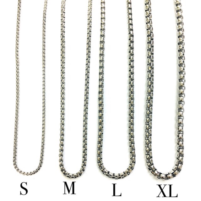 Stainless Chain Silver For Men’s 24inch | Shopee Philippines