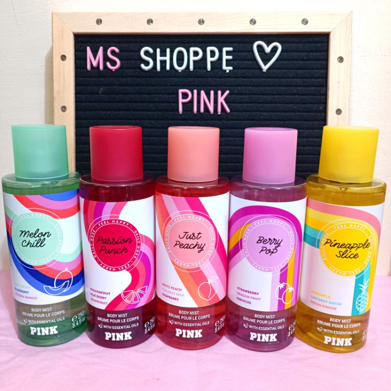 PINK body fragrance mist | Shopee Philippines