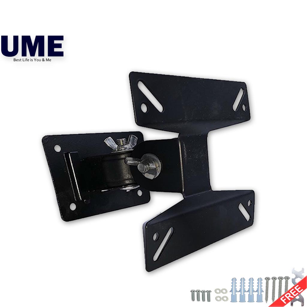 14"-24" LCD LED TV Monitor Bracket Holder Rotatable Wall Mount Swivel ...