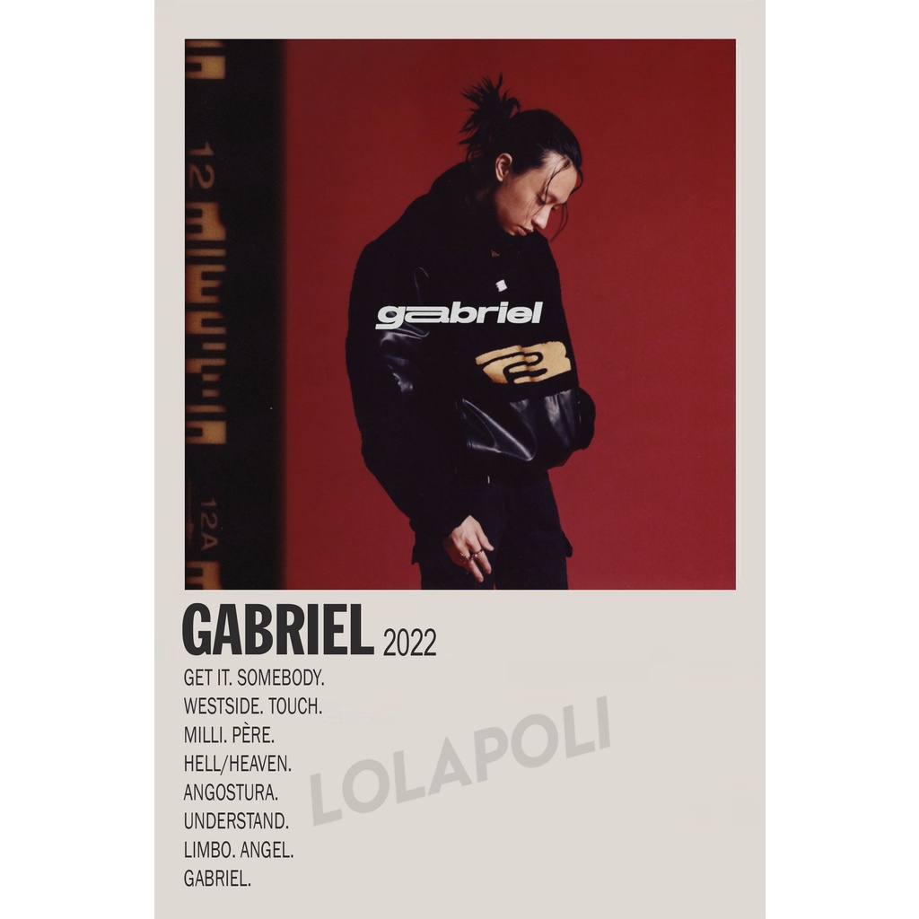 Gabriel Album Cover Poster - Keshi | Shopee Philippines