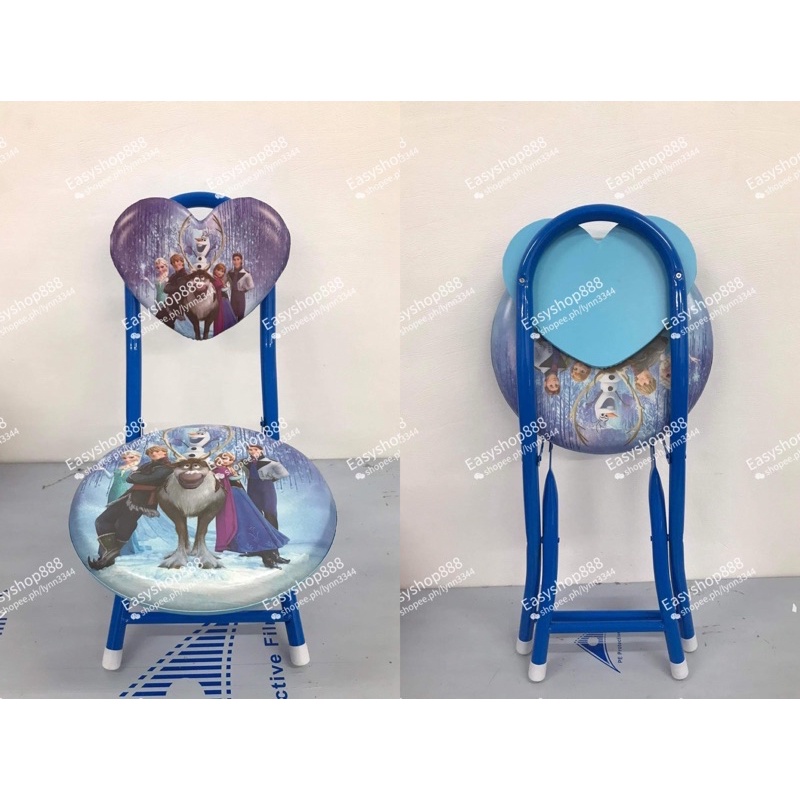 Kid’s foldable characters Chair with sound when sit down | Shopee ...