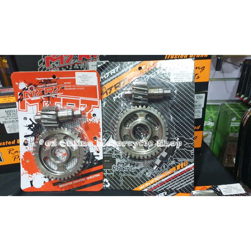 MTRT Gearing Set Mio i 125/Mio Soul i 125 | Shopee Philippines