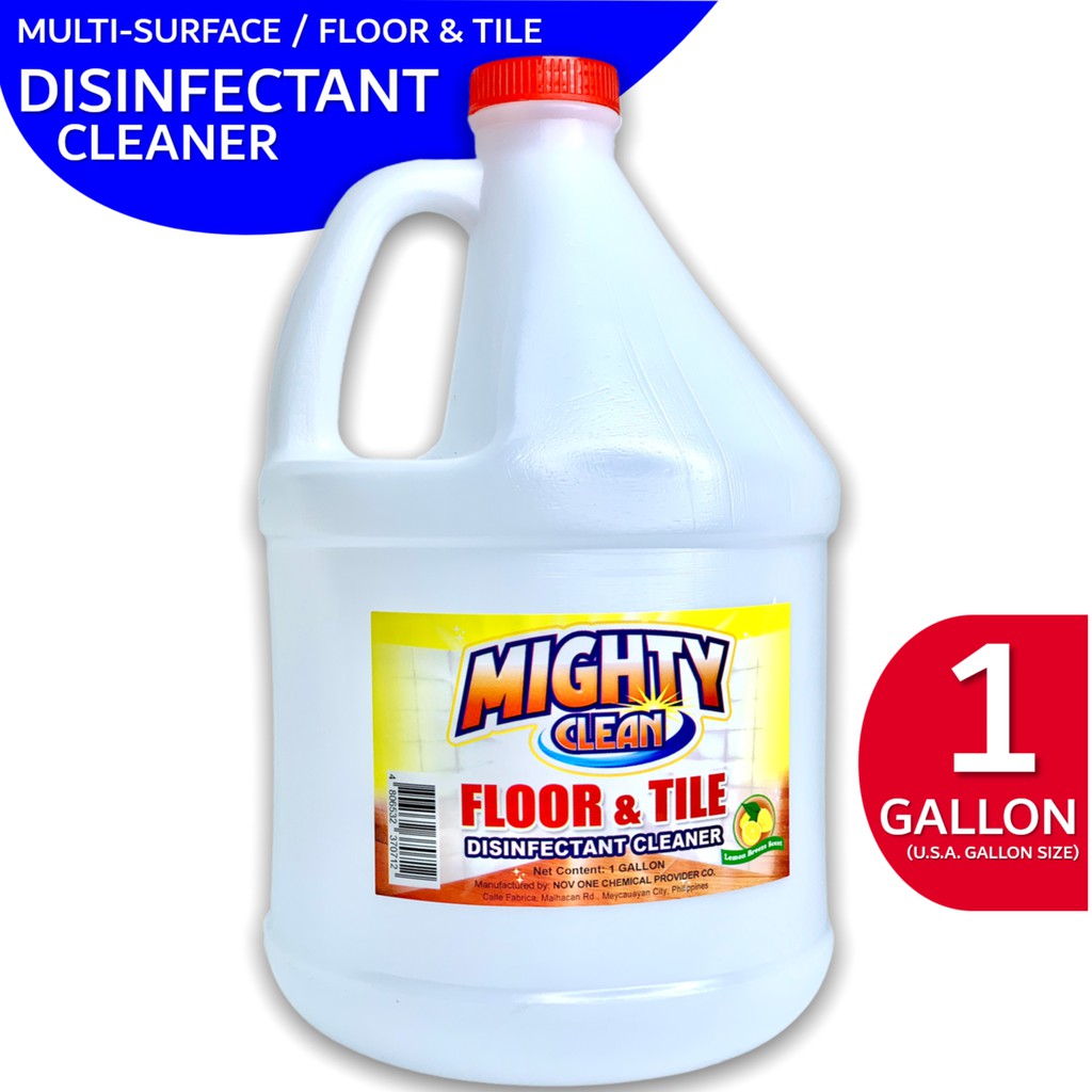 Mighty Clean Disinfectant Cleaner Floor & Tile Multi-surface 1 GALLON ...