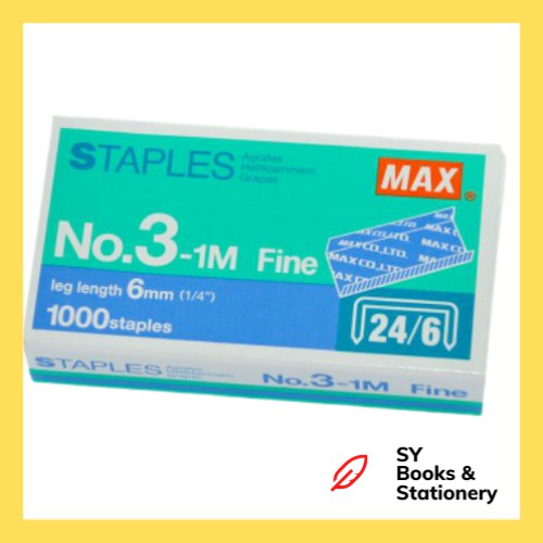 MAX No.3-1m (24/6) Staples | Shopee Philippines