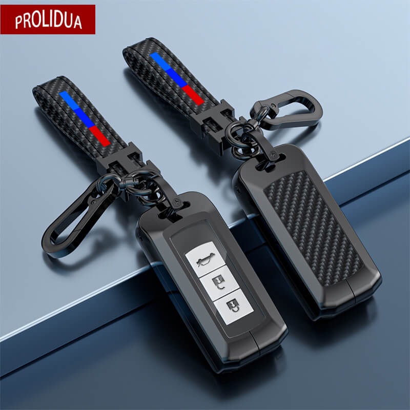 Metal Car Key Cover Casing Accessories For Mitsubishi Montero Gls ...