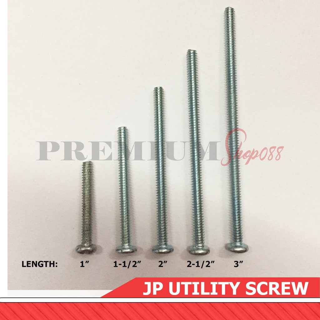Utility Box Junction Box Screw Flat Pan Head 1 1 1 2 2 2 1 2 3 1 1 1 2 2 2 1 2 3 JF JP Screws Shopee Philippines