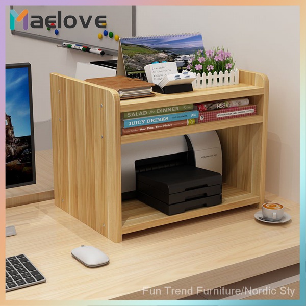 Office Printer Rack Storage Rack Organizer Layer Storage Rack Desk ...