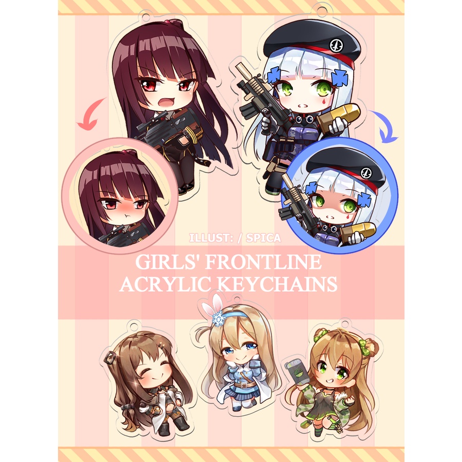 Girls' Frontline Acrylic Keychain — illust Spica (Fanmade) | Shopee ...