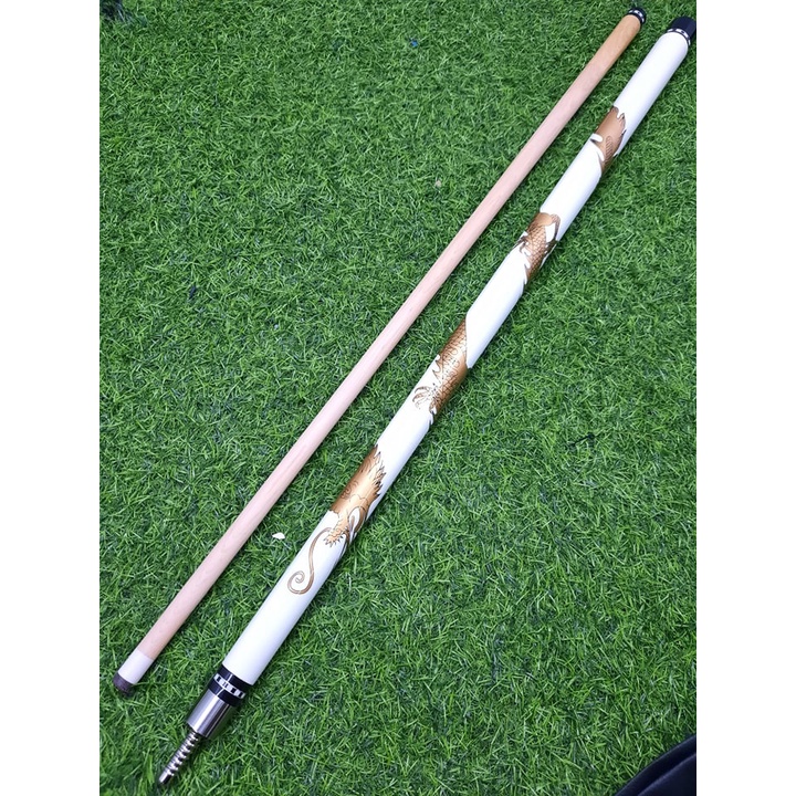 * White Dragon Design Radial Billiard Cues with FREE Softcase / Tako ng ...