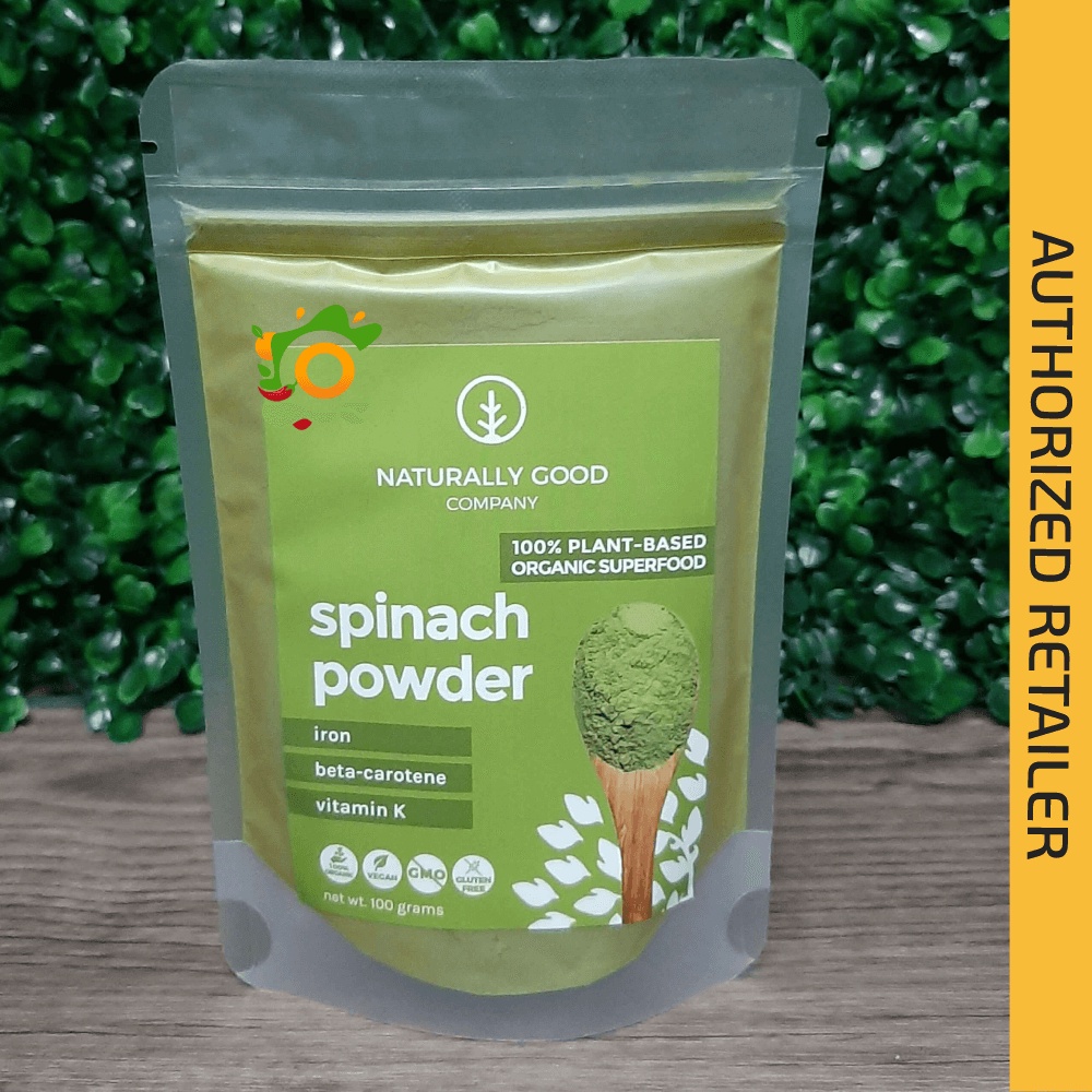 Organic Spinach Powder by Naturally Good Company 100g | Shopee Philippines