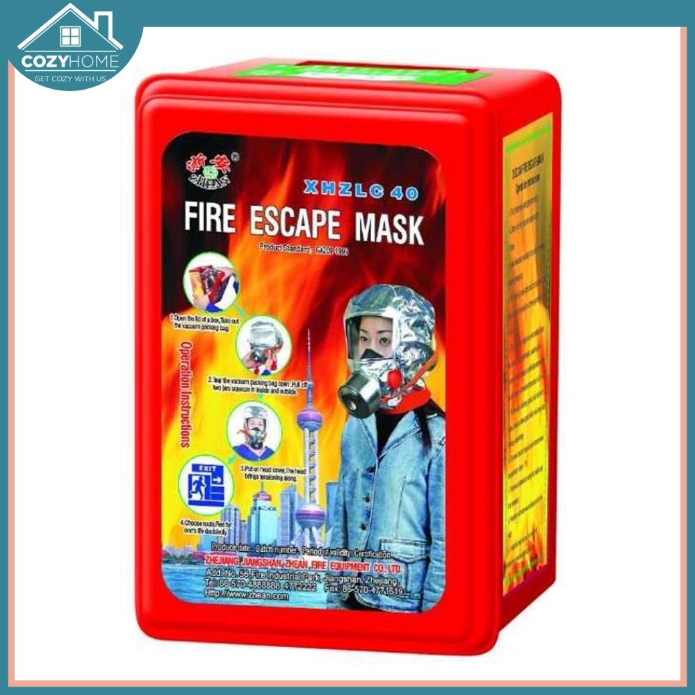 Cozyhome SAFETY EMERGENCY FIRE ESCAPE MASK | Shopee Philippines