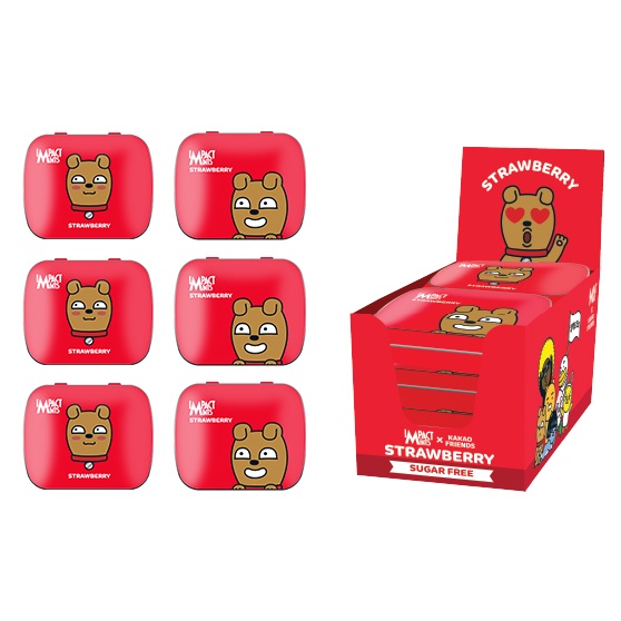 [Kakao Friends] Mint Sugar-Free Candy (with Free-gift) Korean Kakao ...