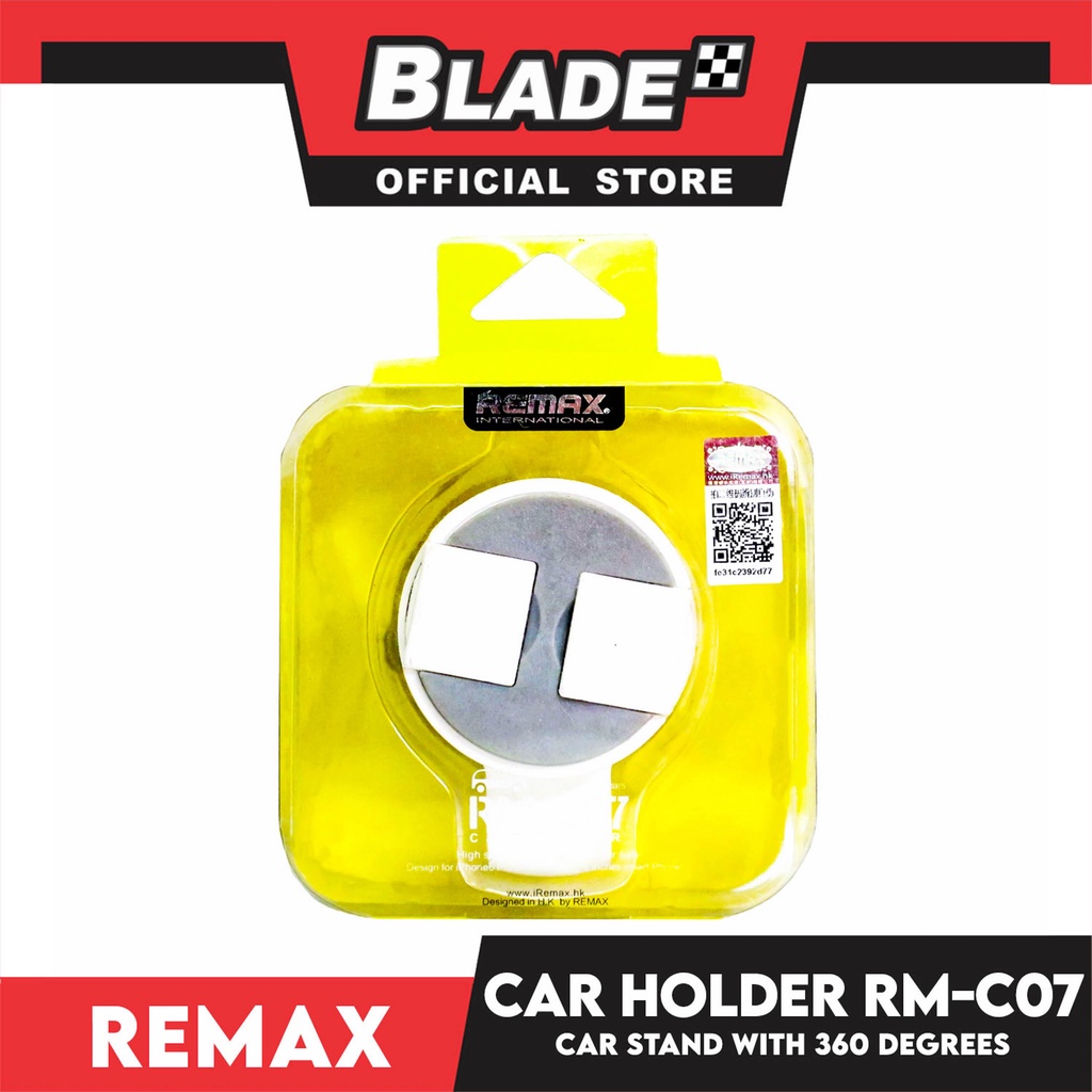 Remax RM-C07 Car Holder (Black/Yellow) | Shopee Philippines