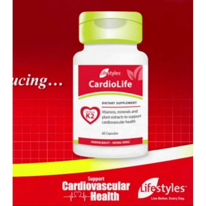 Cardiolife 60capsules by lifestyles | Shopee Philippines