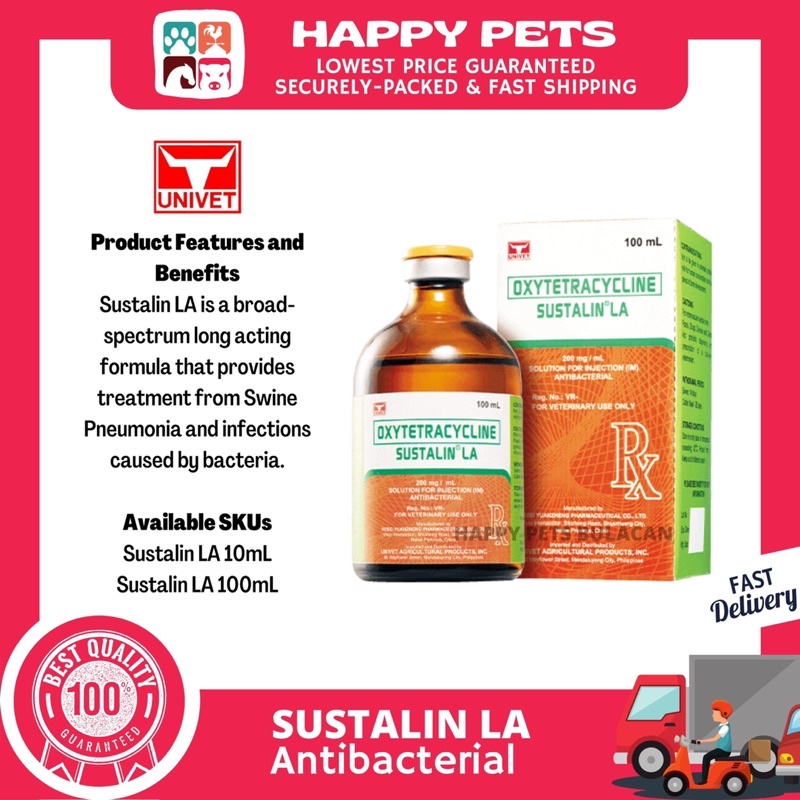 SUSTALIN LA 100 ml Antibacterial | Shopee Philippines