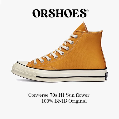 Converse Chuck Taylor 1970s HI Sun FLOWER 100% Original (FREE Paper BAG ...