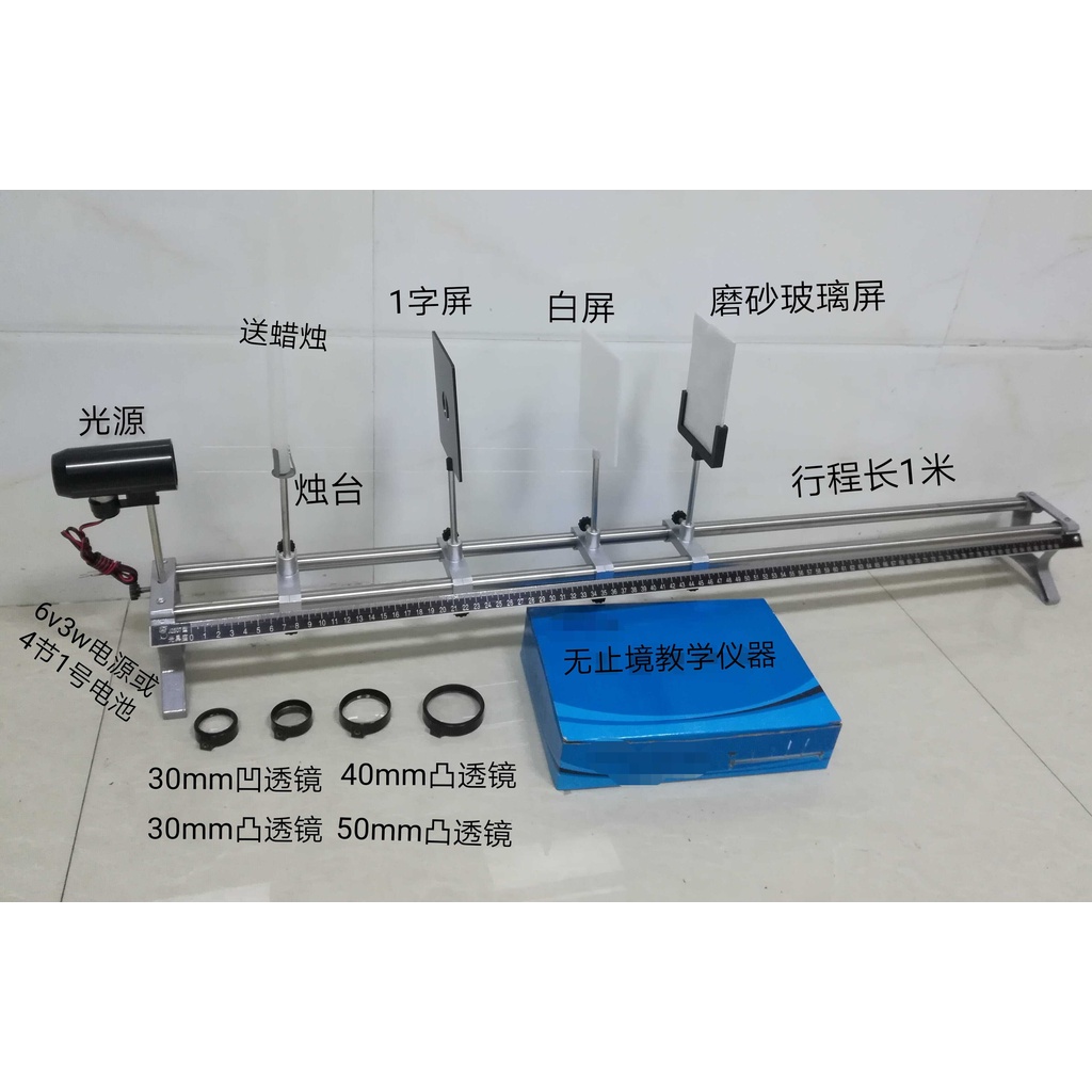 Exploring the Law of Imaging of Convex Lens Optical Optical Bench ...