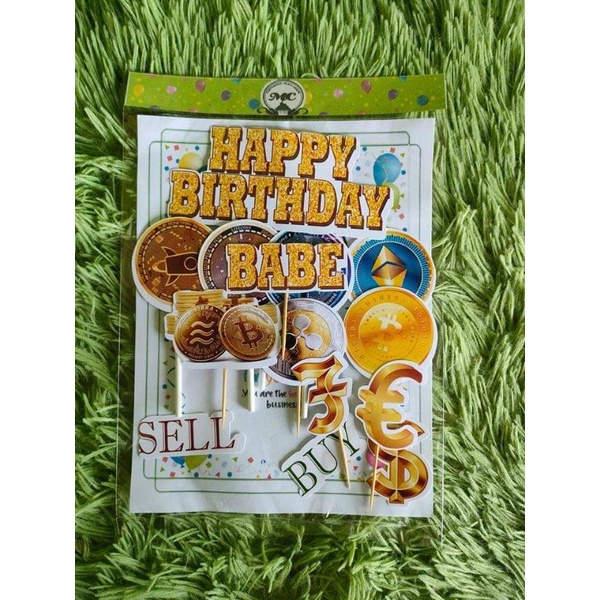 Bitcoin Customize Cake Topper | Shopee Philippines