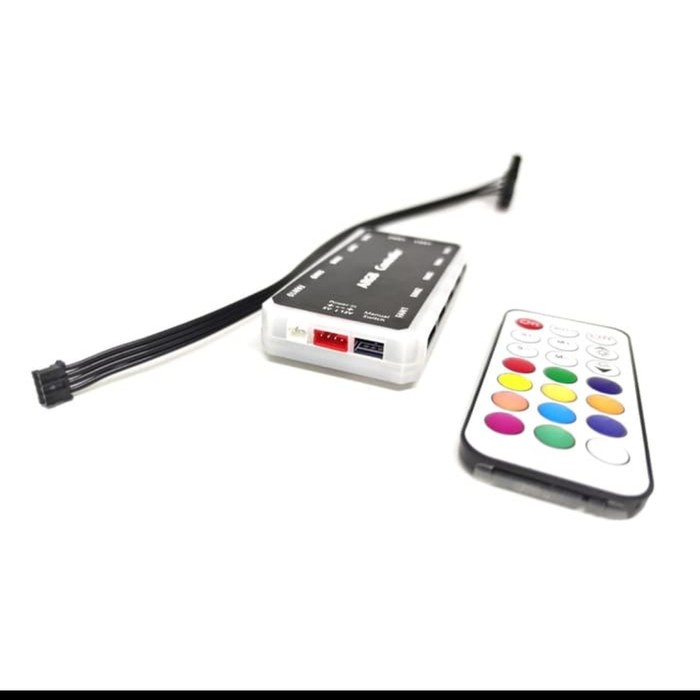 Fan RGB Controller WITH REMOTE UP TO 10 FAN - ARGB | Shopee Philippines