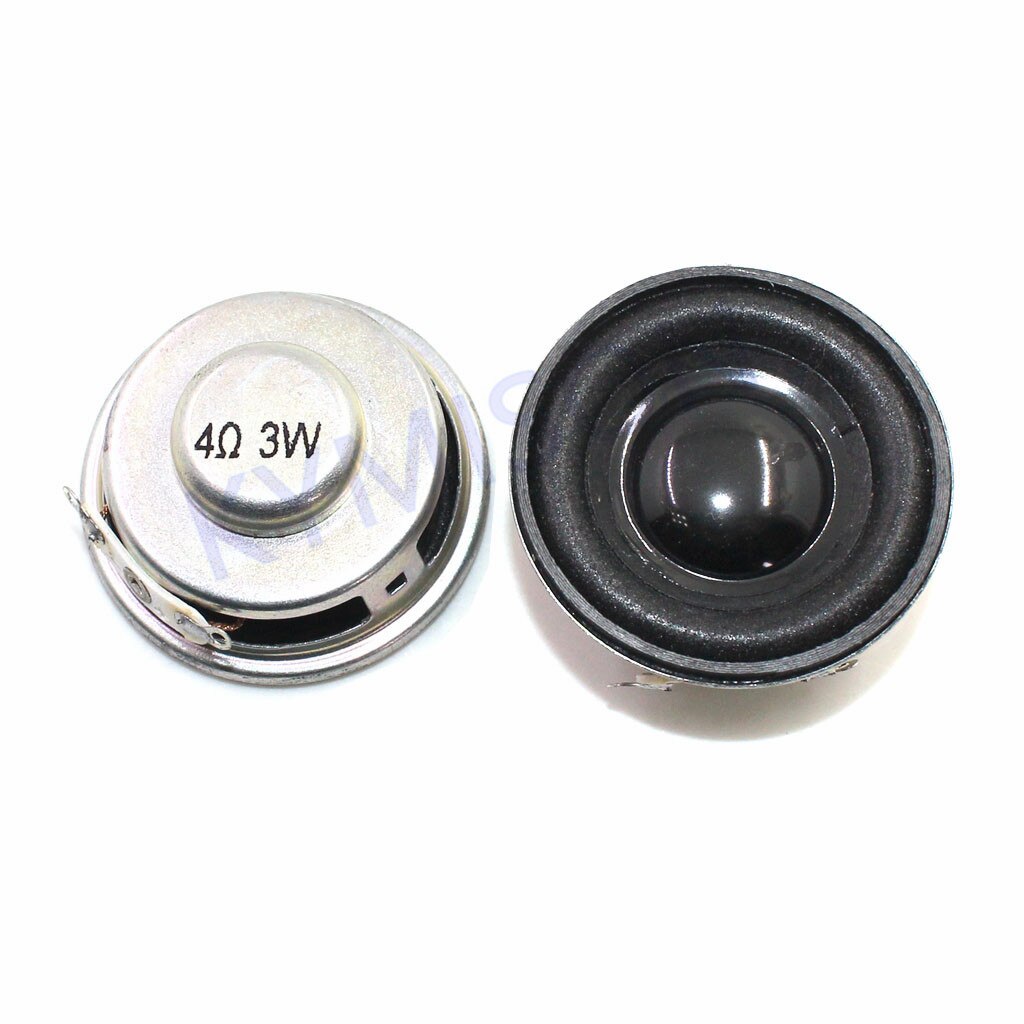 2pcs Speaker Horn 3W 4R Diameter 4CM Mini Amplifier Rubber Gasket Loudspeaker Trumpet 3W 4ohm ...