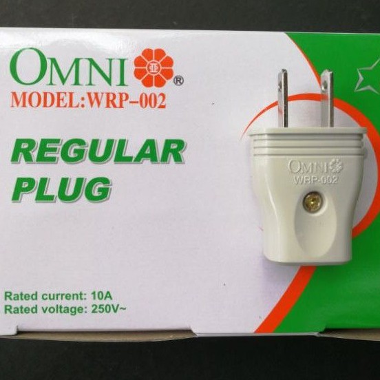 Omni Regular Plug WRP-002 | Shopee Philippines