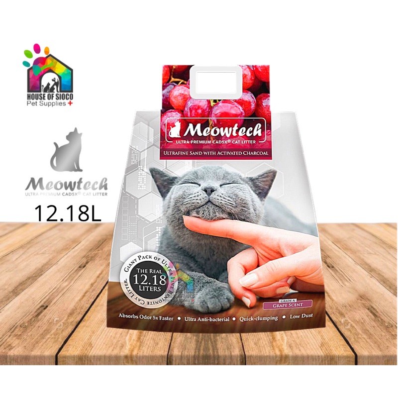 Meowtech Ultra Premium CAD5x Cat Litter 12.18L | Shopee Philippines