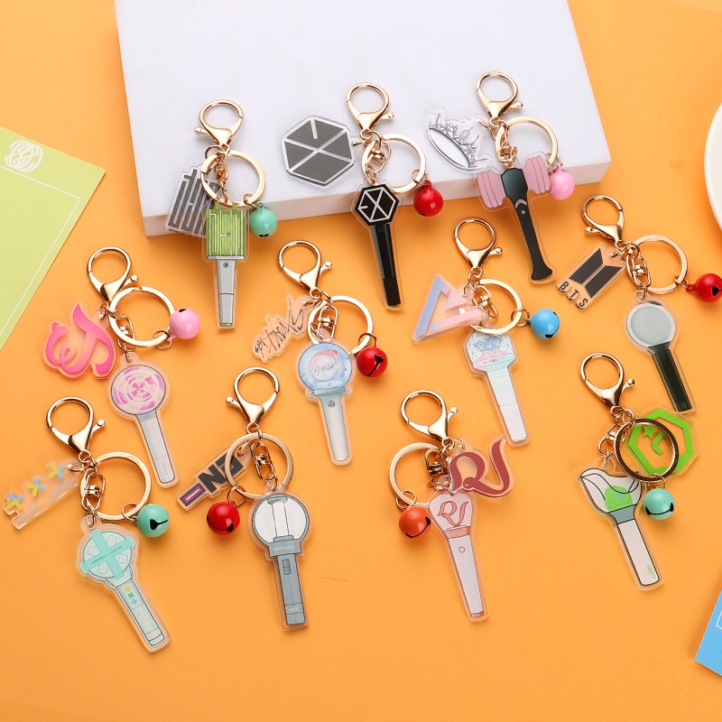 Korea KPOP BTS-520 Keychain Pendant TXT ENHYPEN BLINK ASTRO ATEEZ The ...