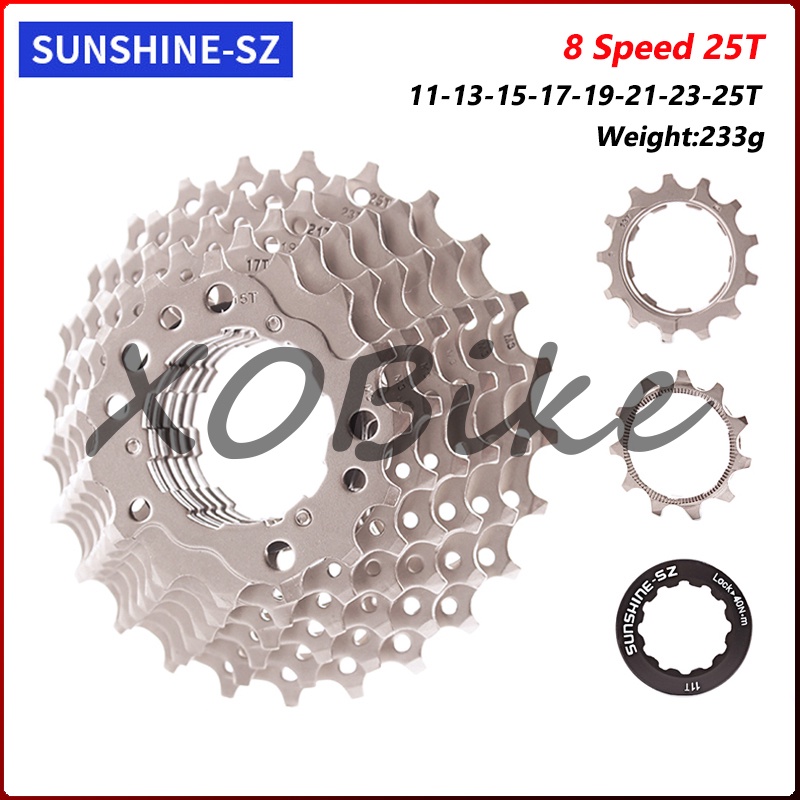 Sunshine Road Bike 8S/9S/10S/11S Cassette 9Speed 10Speed Cogs Roadbike ...
