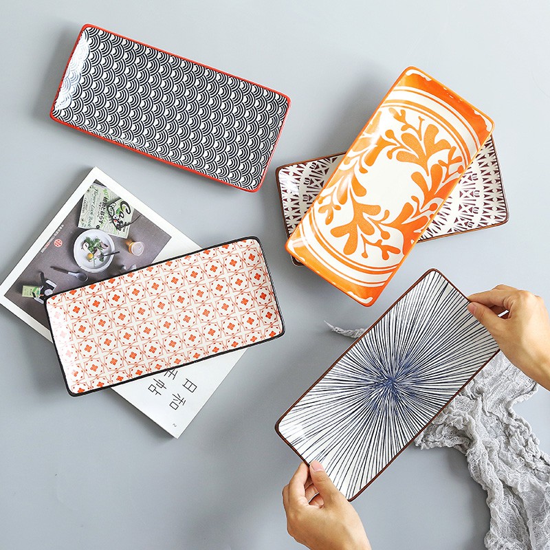 Japanese style ZENTANGLE PATTERN ceramic plate | Zpdd2 | Shopee Philippines