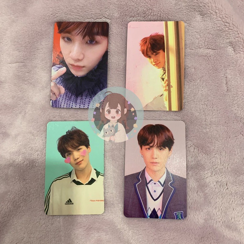 Bts SUGA LOVE YOURSELF LY ANSWER PHOTOCARD PC | Shopee Philippines