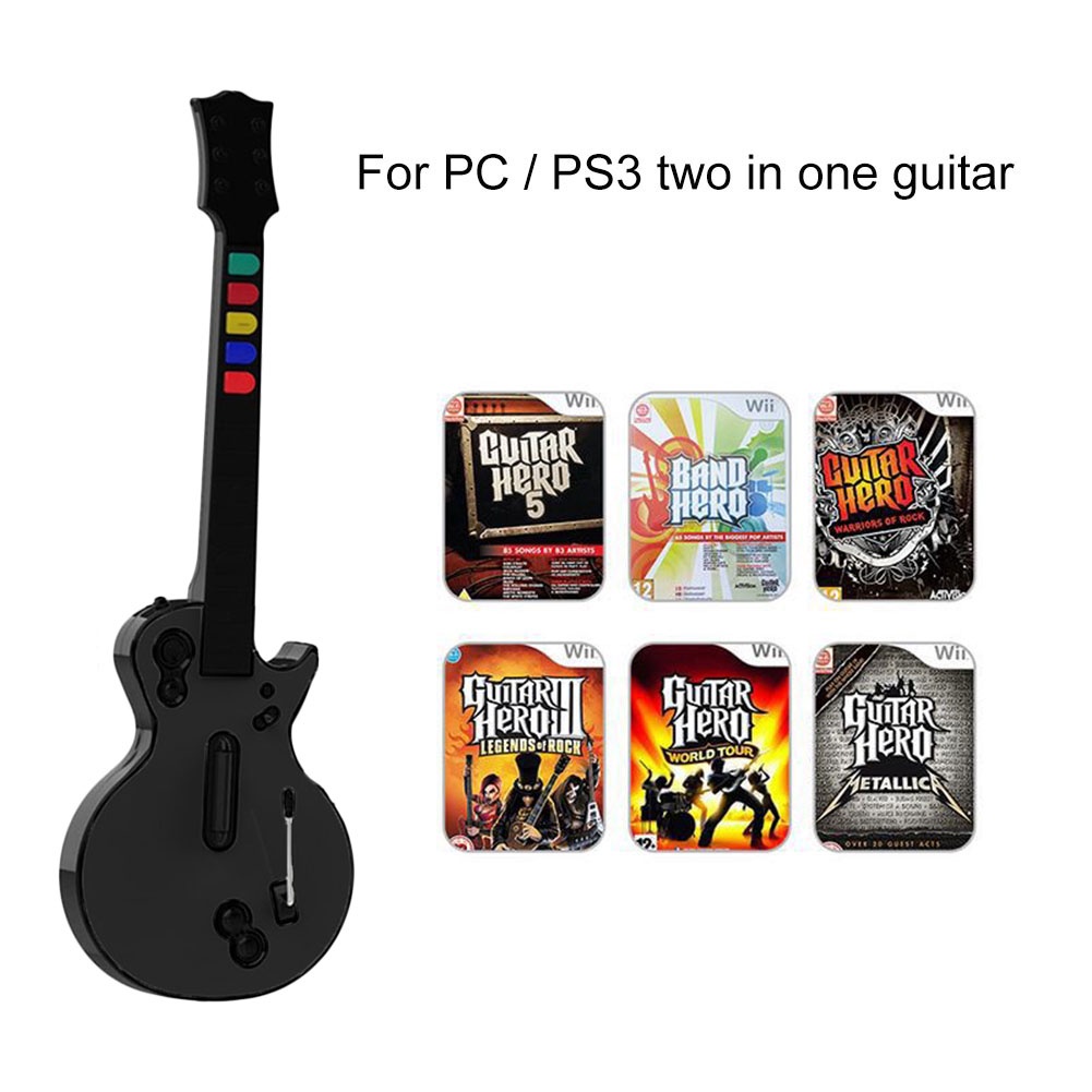2 in 1 Guitar Pattern Gamepad Joysticker Controller With Adjustable ...
