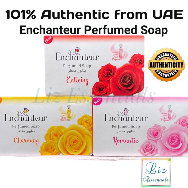 Enchanteur Perfumed Soap 125 | Shopee Philippines