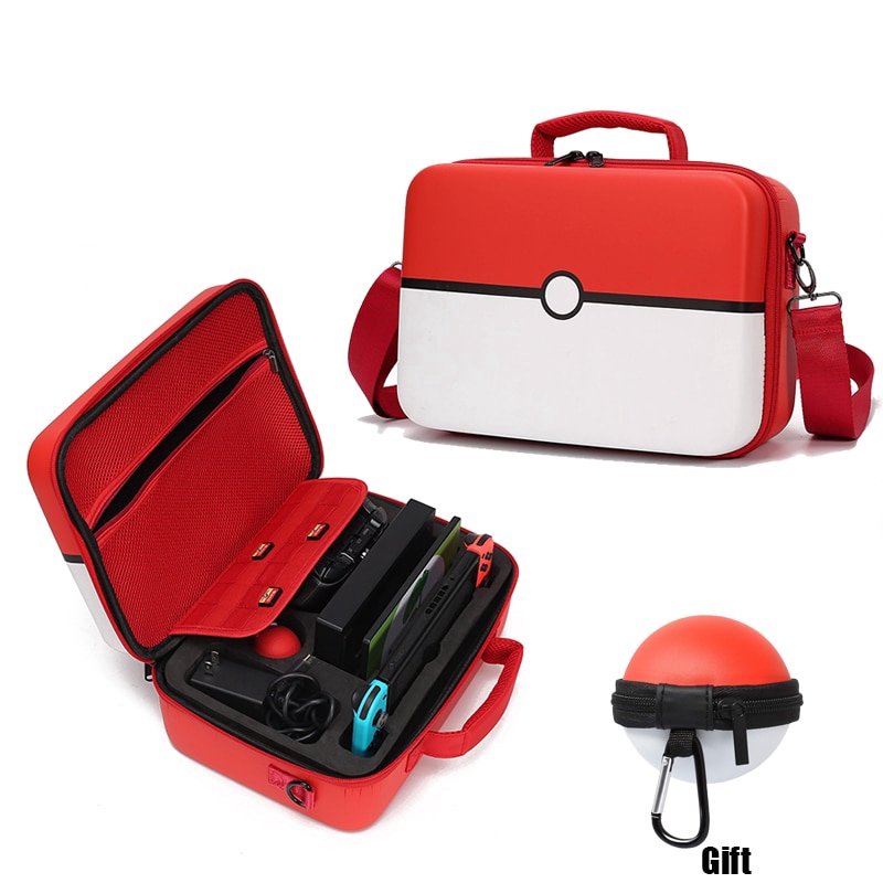 Pokeball Nintendo Switch Case Accessories Pokemons NS Storage Hand Bag ...