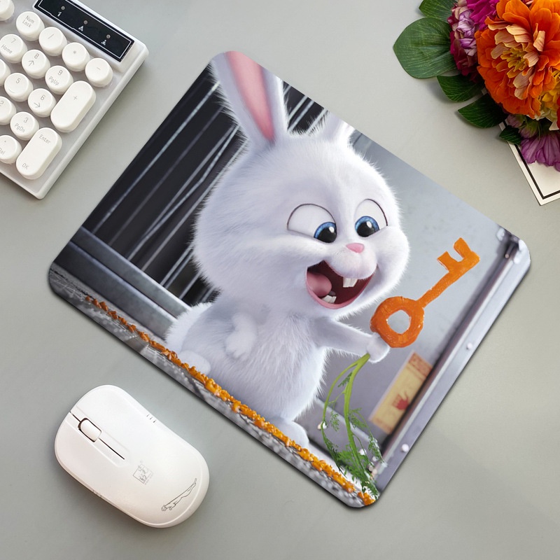 Lock edge mouse pad padded cute female cartoon small wrist guard ...