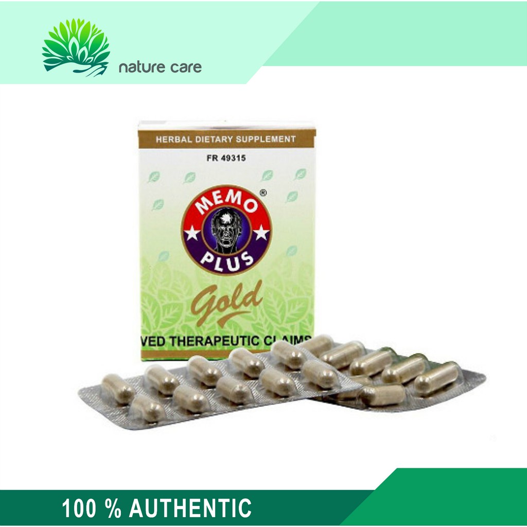 Memo Plus Gold Capsule by 30's | Shopee Philippines