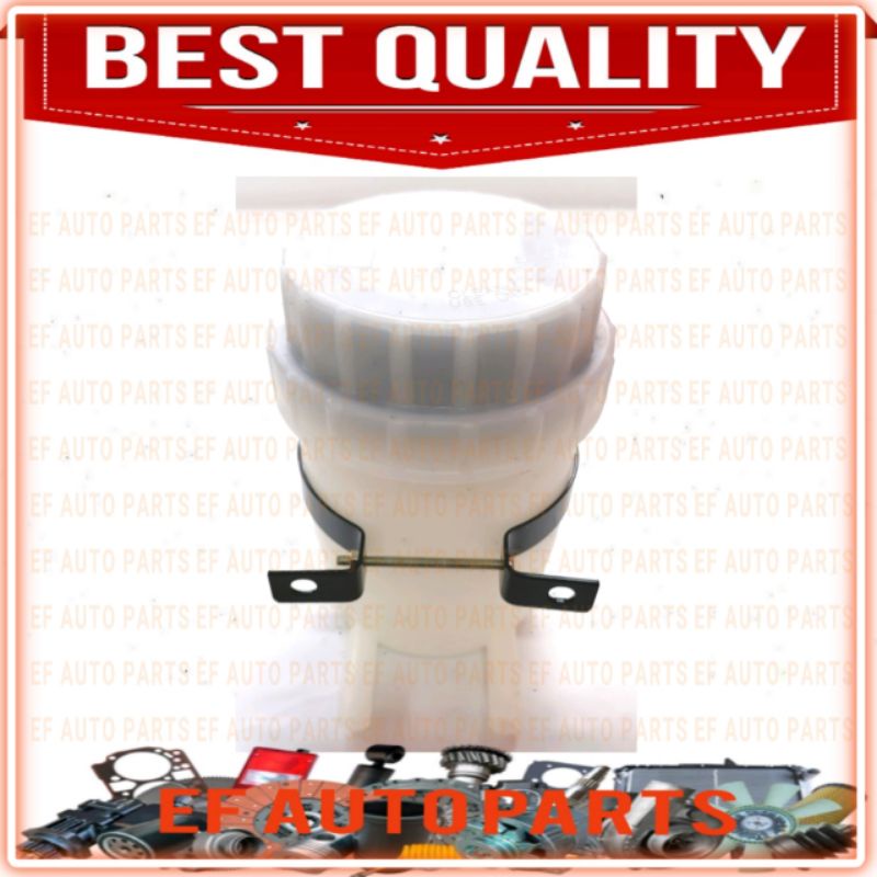 UNIVERSAL 2 PIPE BRAKE RESERVOIR OIL TANK HINO FUSO NISSAN ISUZU LORRY ...