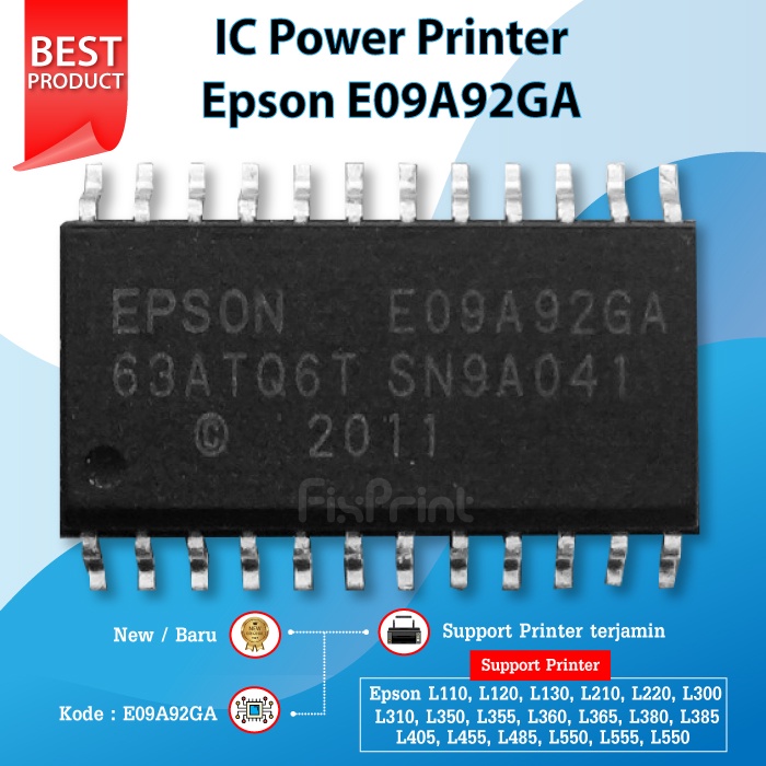 Epson L Series E09A92GA Power IC for Printer | Shopee Philippines