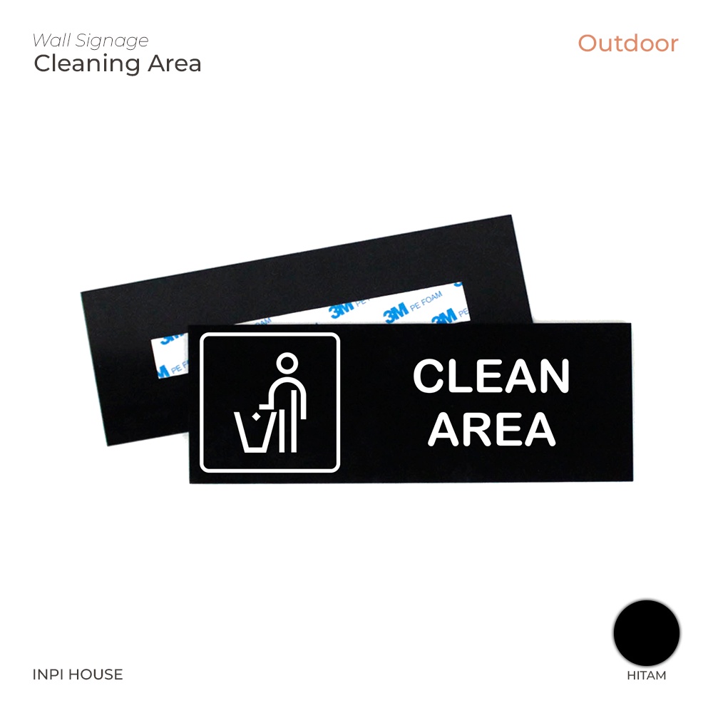 Clean area sign board - throw away rubbish logo - clean area signage ...