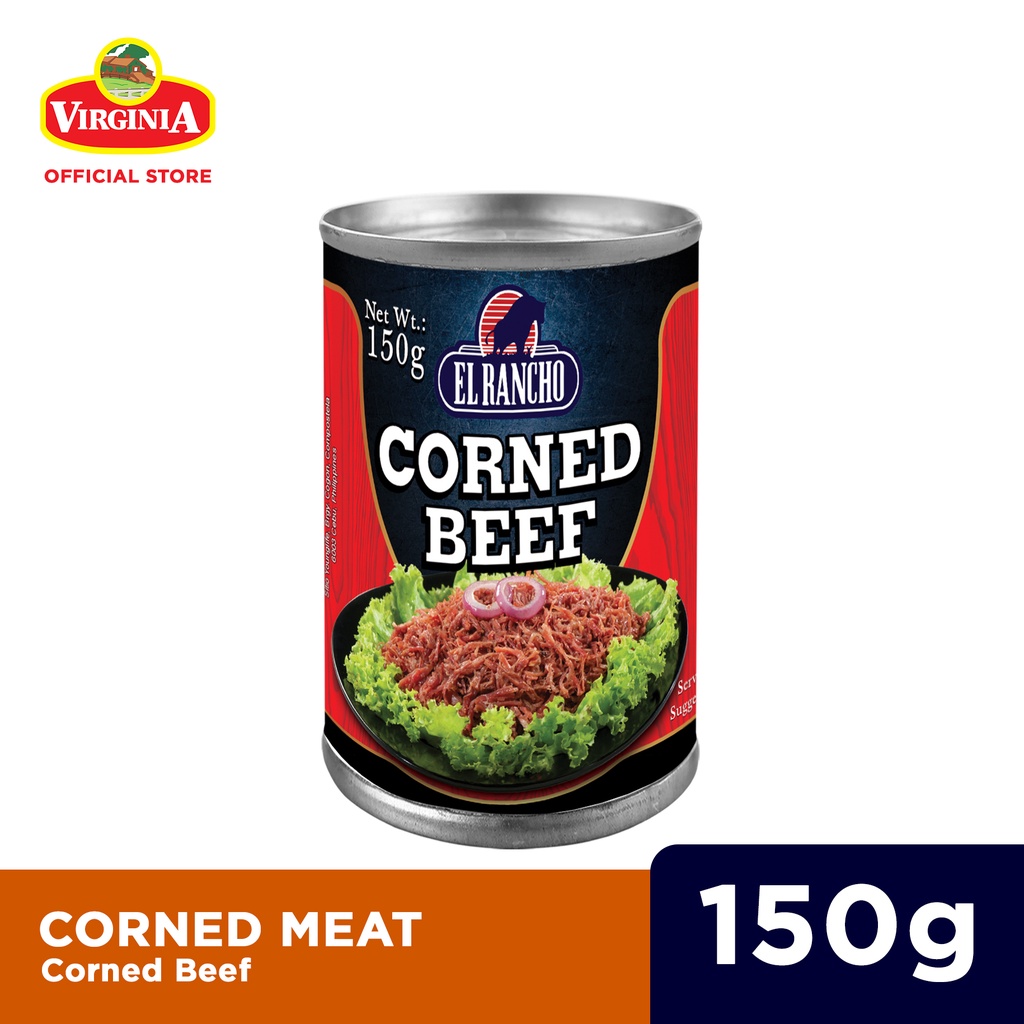 El Rancho Corned Beef 150g | Shopee Philippines