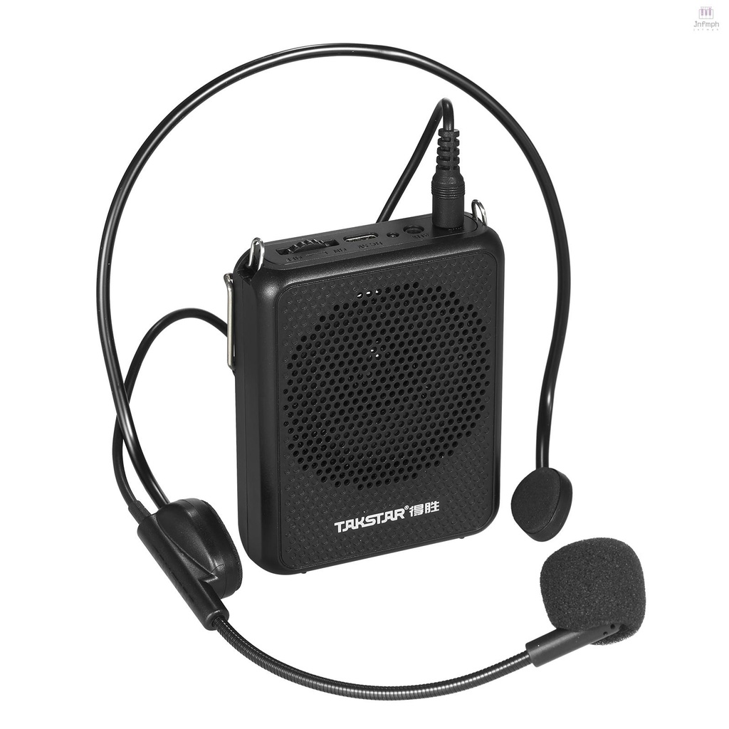 TAKSTAR E126A Sound Amplifier Portable Rechargeable Mini Voice Amplifier with Wired Headmount ...
